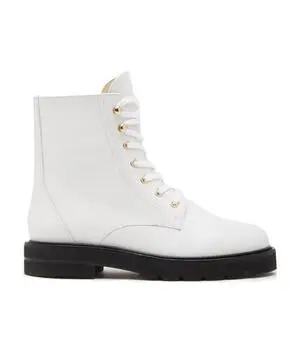 STUART WEITZMAN Mila Lace-up Ankle Boots