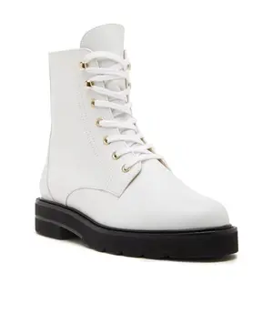 STUART WEITZMAN Mila Lace-up Ankle Boots