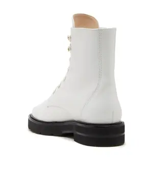 STUART WEITZMAN Mila Lace-up Ankle Boots