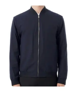 Men's Dark Blue Bomber Jackets