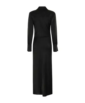 Simkhai Talita Wrap Design Dress - Black