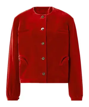 BLAZÉ MILANO Long-sleeved Casual Jacket - Red