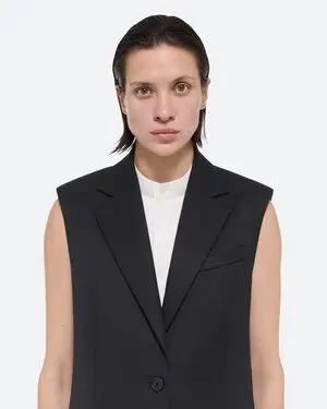 Helmut Lang Single-breasted Tailored Gilet