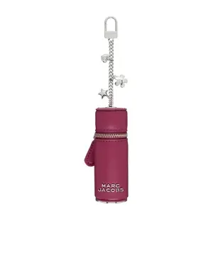 Marc Jacobs Lipstick Case Keychain - Red