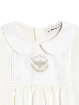 Dolce & Gabbana Embroidered Bee Babygrow Set