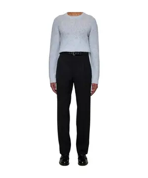 Prada Long Sleeve Crewneck Jumper - Sky-blue