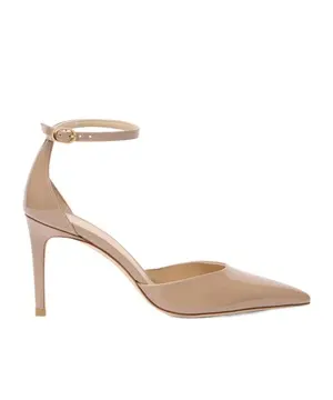 STUART WEITZMAN Power Strap 85 Stiletto Heels - Fwn