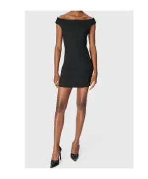 MARINE SERRE Sleeveless Mini Dress With Moon Pattern