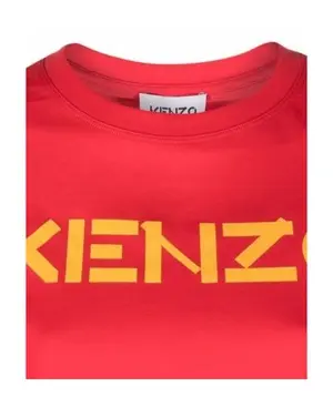 Kenzo Logo Print Cotton T-shirt