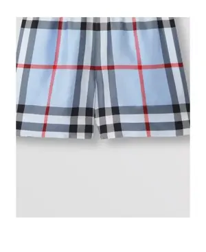 Burberry Check Patterned Bermuda Shorts