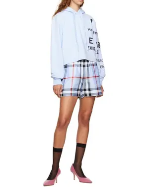 Burberry Check Patterned Bermuda Shorts