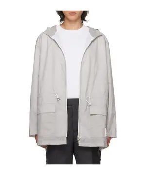 Thom Browne Zip Up Hooded Jacket
