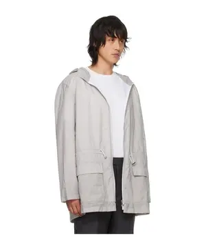 Thom Browne Zip Up Hooded Jacket