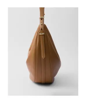 Prada Zip-up Shoulder Bag - Brown