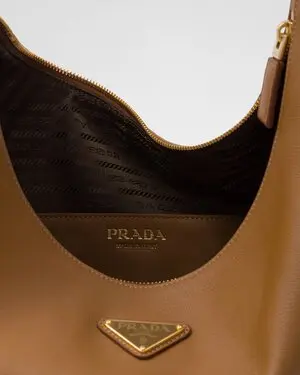 Prada Zip-up Shoulder Bag - Brown