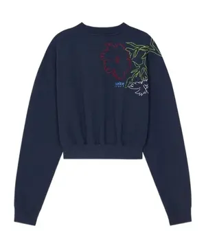 Kenzo Embroidered Floral Sweatshirt