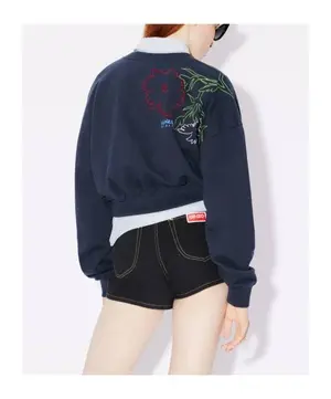 Kenzo Embroidered Floral Sweatshirt