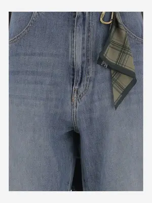 DARKPARK Multi-pocket Jeans With Belt Loops - Gray