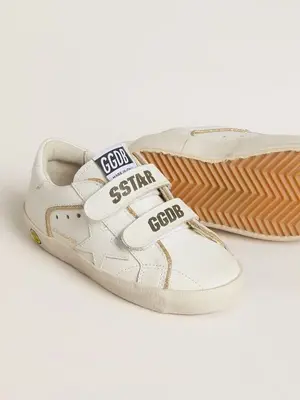 GOLDEN GOOSE Old School Sneakers - White