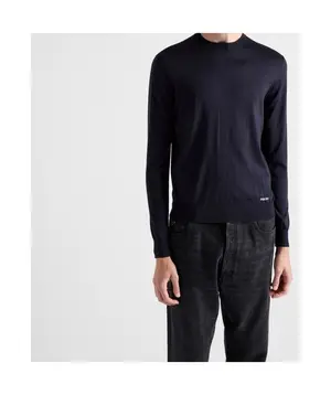 Prada Long Sleeved Crewneck Jumper