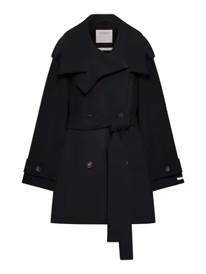Sportmax Double-breasted Belted Trench Coat - No