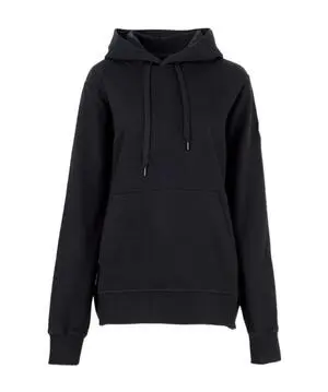 Canada Goose Huron Logo-patch Hoodie - Black