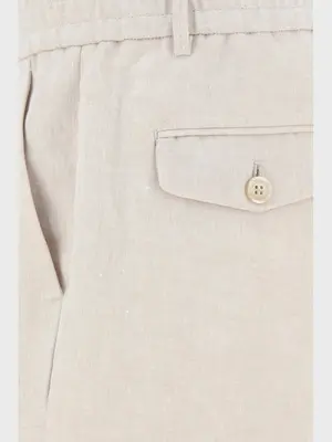 Brunello Cucinelli Bermuda Shorts With Elasticated Waist