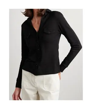 NILI LOTAN Liam Button-down Shirt - Black