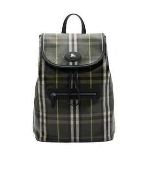 Burberry Tartan Pattern Backpack - Bushes