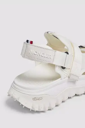 Moncler Trailgrip Vela Sandals - White
