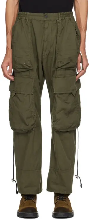 Dsquared2 Embossed-logo Cargo Trousers