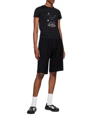 MAISON MARGIELA X Reebok Cut-out Slip-on Sneakers - Black