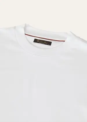 Loro Piana Short-sleeved Crewneck T-shirt