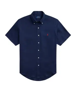 Polo Ralph Lauren Logo Embroidered Short-sleeved Shirt