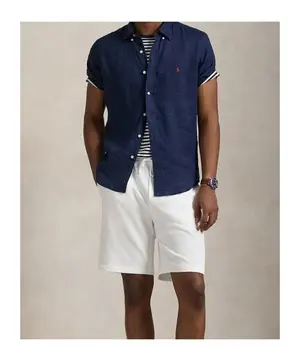 Polo Ralph Lauren Logo Embroidered Short-sleeved Shirt