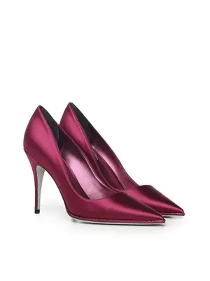 Rene Caovilla Pointed Toe Stiletto Heeled Sandals