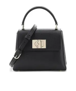 Furla 1927 Mini Top Handle Bag - Black