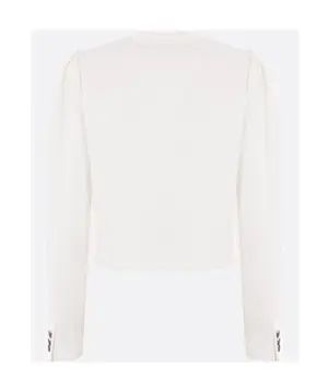 Alessandra Rich Double-breasted Bouclé Jacket