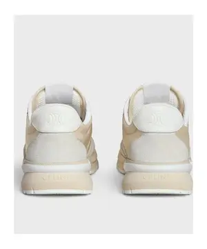 Celine Runner Cr-04 Sneakers In Nylon, Mesh, Calfskin, And Suede Calfskin