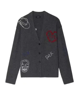 Zadig&Voltaire Mirkaz Embroidered Cardigan