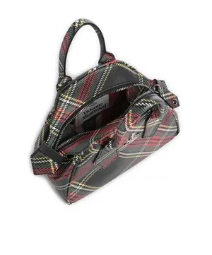 VIVIENNE WESTWOOD Yasmine Checked Small Tote Bag