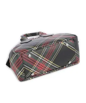 VIVIENNE WESTWOOD Yasmine Checked Small Tote Bag