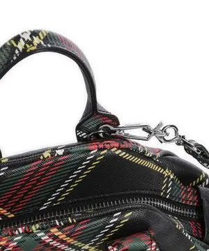 VIVIENNE WESTWOOD Yasmine Checked Small Tote Bag