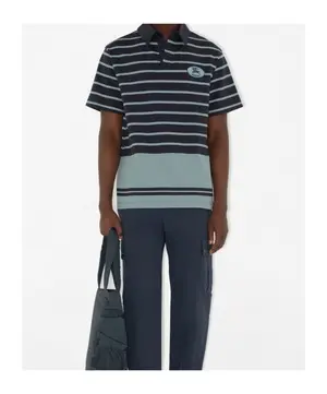 Burberry Striped Polo Shirt