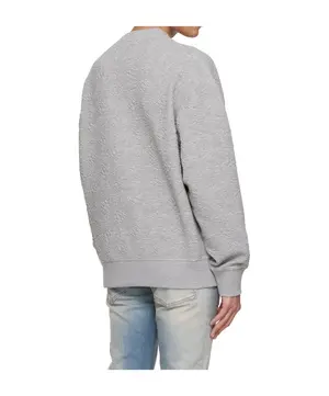 Amiri Oversized Jacquard Crewneck Sweatshirt - Gray