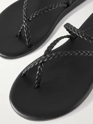 ANCIENT GREEK SANDALS Plage Braided Lace-up Sandals