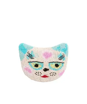 Valentino Garavani Le Chat De La Maison" Brooch - Multicolor