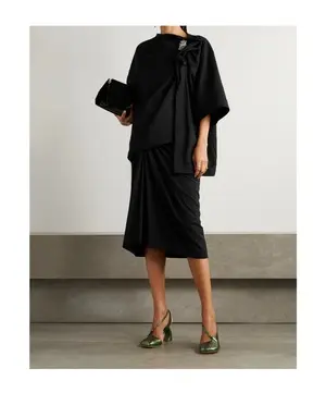 Dries Van Noten Draped Brooch T-shirt