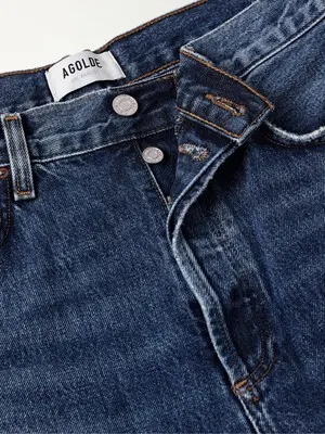 AGOLDE Low Slung Puddle Low-rise Jeans - No