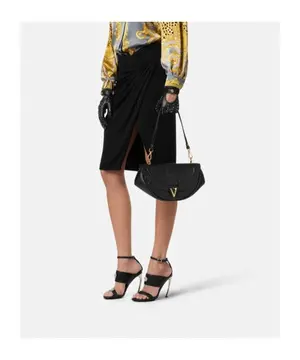 Versace Virtus Medium Shoulder Bag